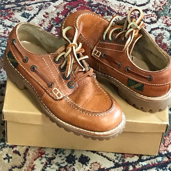 Child Life | Shoes | Nib Child Life Boys Leather Shoes Lug Sole 5 D ...